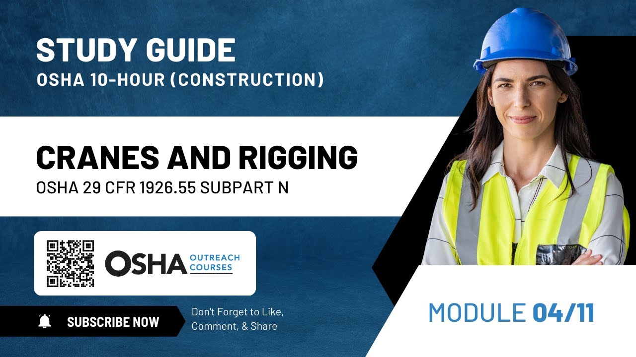 Osha Hoisting And Rigging