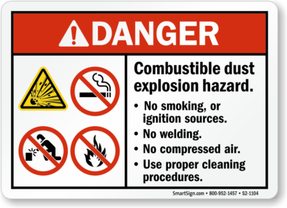 COMBUSTIBLE DUST: What you must know!