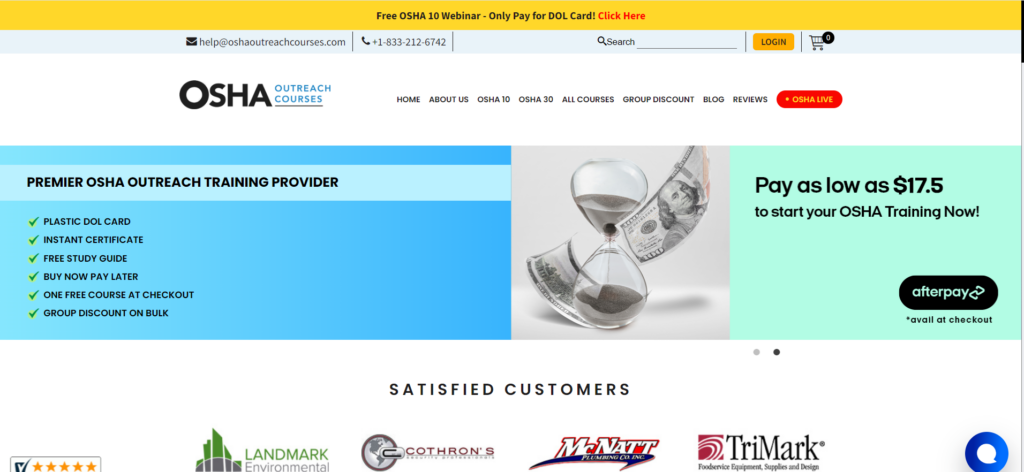 6 Best Online OSHA Training Websites